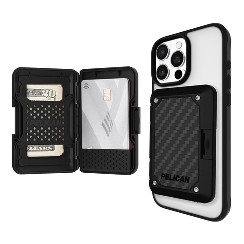 Pelican iPhone MagSafe Wallet with RFID Blocking - Military STD Snap-On ...