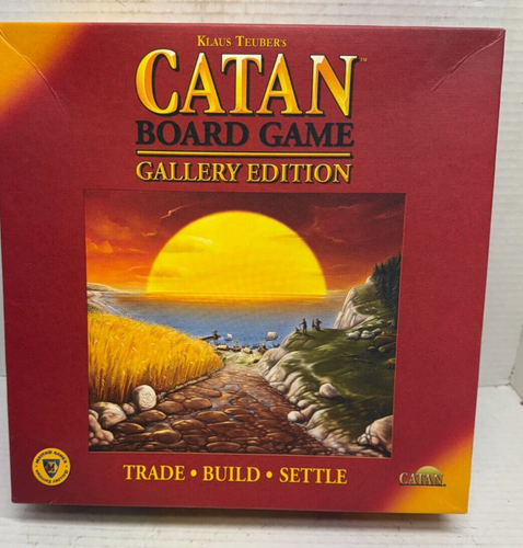 Catan Board Game Gallery Edition Trade Build Settle Mayfair Games 73001 ...