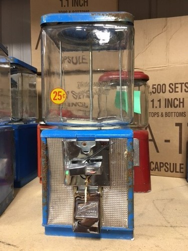 Retro Vintage Northwestern Glass Globe Candy Gumball Machine Model 60 ...