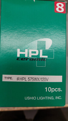 HPL-575/120X+, JS120V-575WX, 2000 Hour 3050K Compact Filament Halogen ...