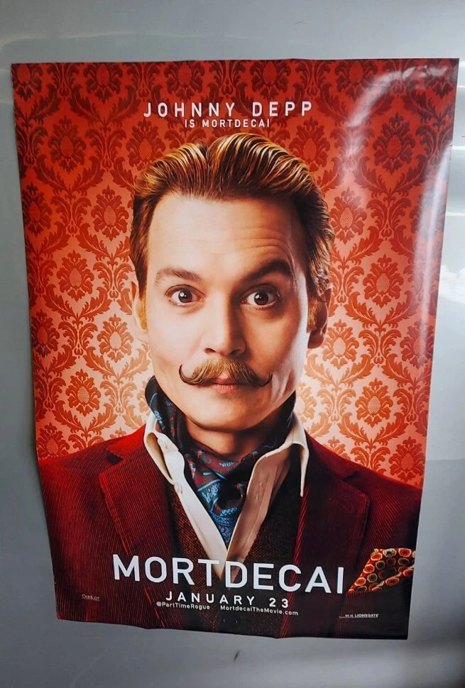 Johnny Depp Mortdecai Poster