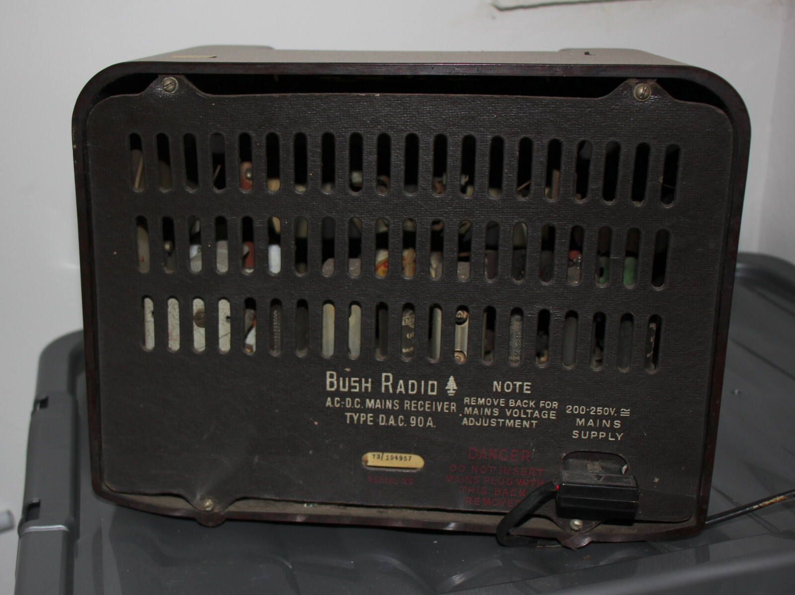 Bush DAC90A radio, 1950s Good condition | eBay UK