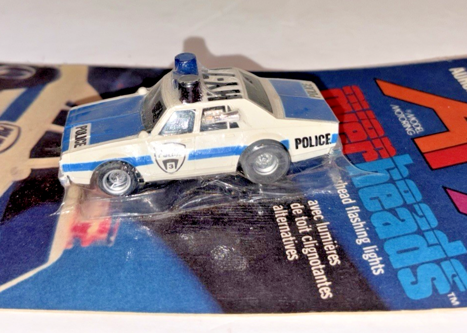 Vintage Aurora AFX 1979 Chevy Police Pursuit Overheads HO scale slot ...