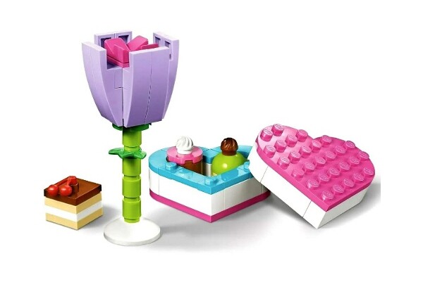 LEGO 30411 - Friends - Flower and Chocolate Box - Poly Bag | eBay
