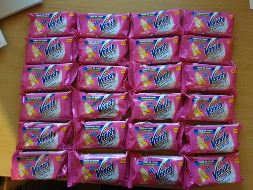 24 X Vanish Super Soap Bar Multi Fabric Stain Remover 75g Bars JUST £29 ...