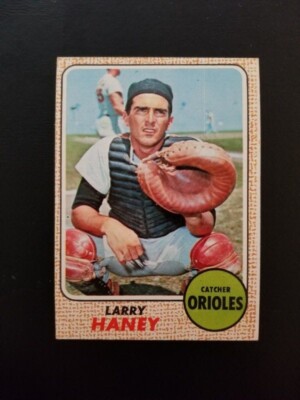 LARRY HANEY 1968 TOPPS BASEBALL #42 BALTIMORE ORIOLES | eBay