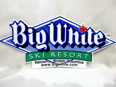 Big White Ski Resort Kelowna British Columbia Canada Sticker Decal | eBay