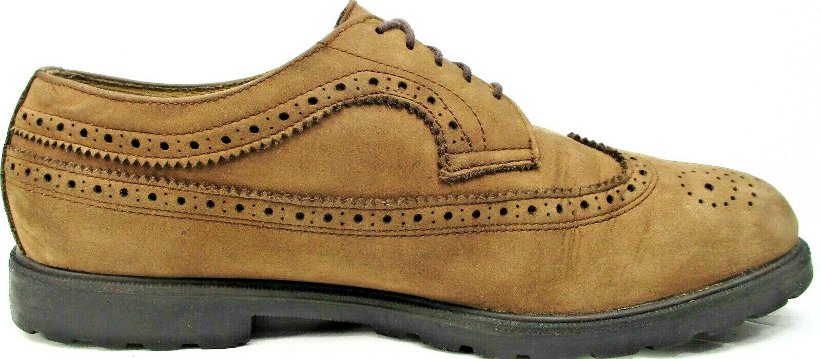 GH Bass Co. Men Wingtip Brown Shoes Size 11 M Style 6384 Made in China ...