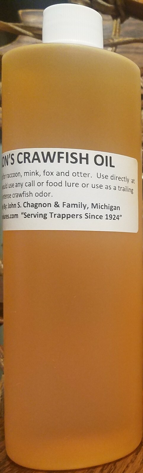 Lenon's Crawdad / Crawfish Oil Attractant Mink & Coon Great for Lure ...