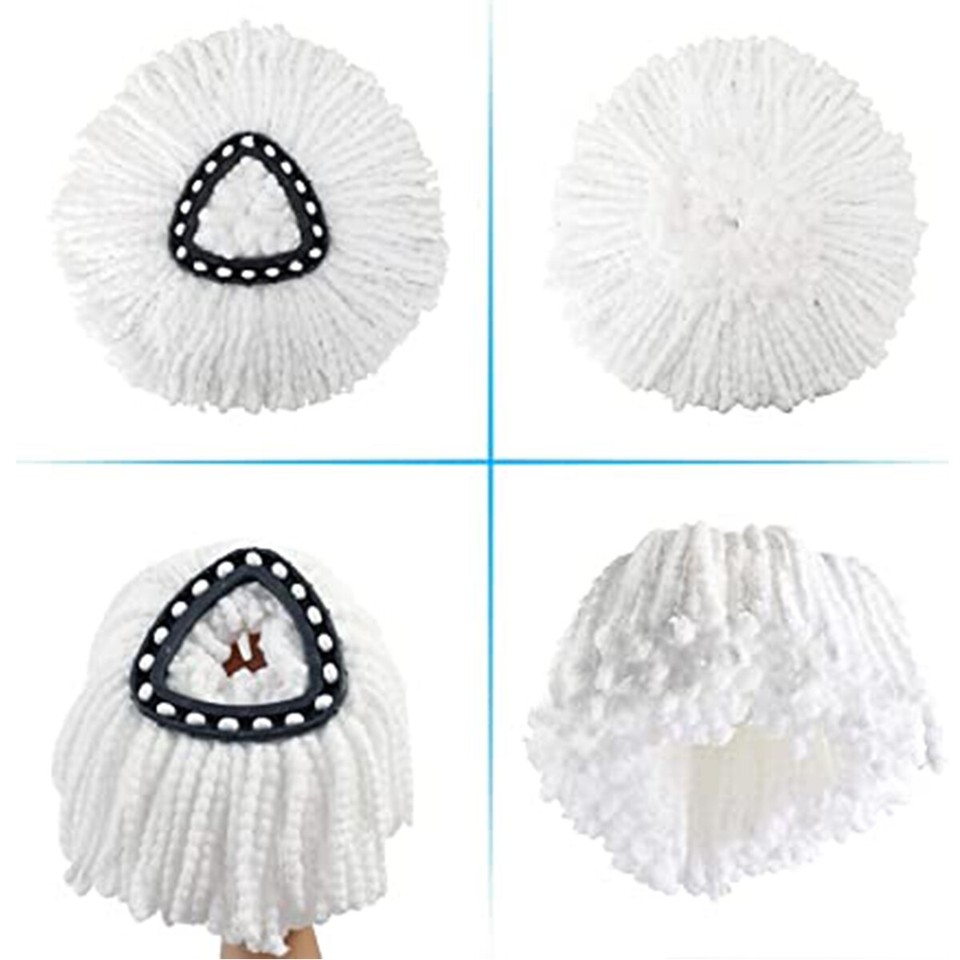 Spin Mop Replacement Head Mop Refill For Ocedar Triangle Swivel Mops | eBay
