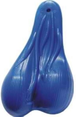 Truck Nuts Bumper Ballz Bull Nuts Our Testicles 8" inch Tall Blue-Hot ...