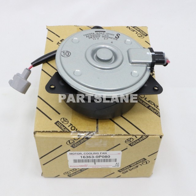 Genuine Toyota 16363-0p080 Motor Cooling Fan 163630P080 OEM for sale ...