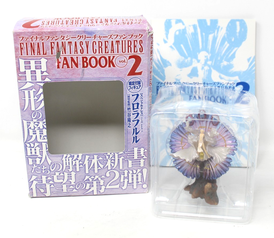Final Fantasy Creatures Fan Book Vol 2 Yuna FFX-2 ART FLORAL FALLAL | eBay