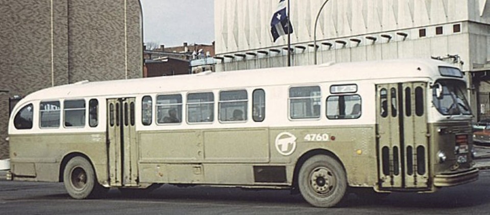 Honeybus Bus 3D print 1/87 scale kit CC&F CD-52 Transit Bus (Montreal ...