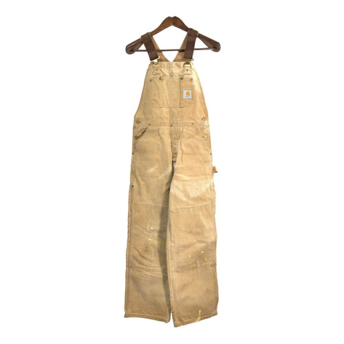Carhartt Overalls Men's Light Brown Cotton Made in USA 00's One Point ...