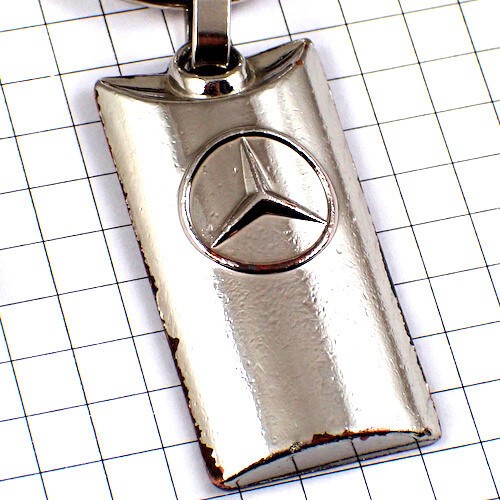 Keychain Mercedes-Benz Car Logo Silver Germany France Limited Portocre ...