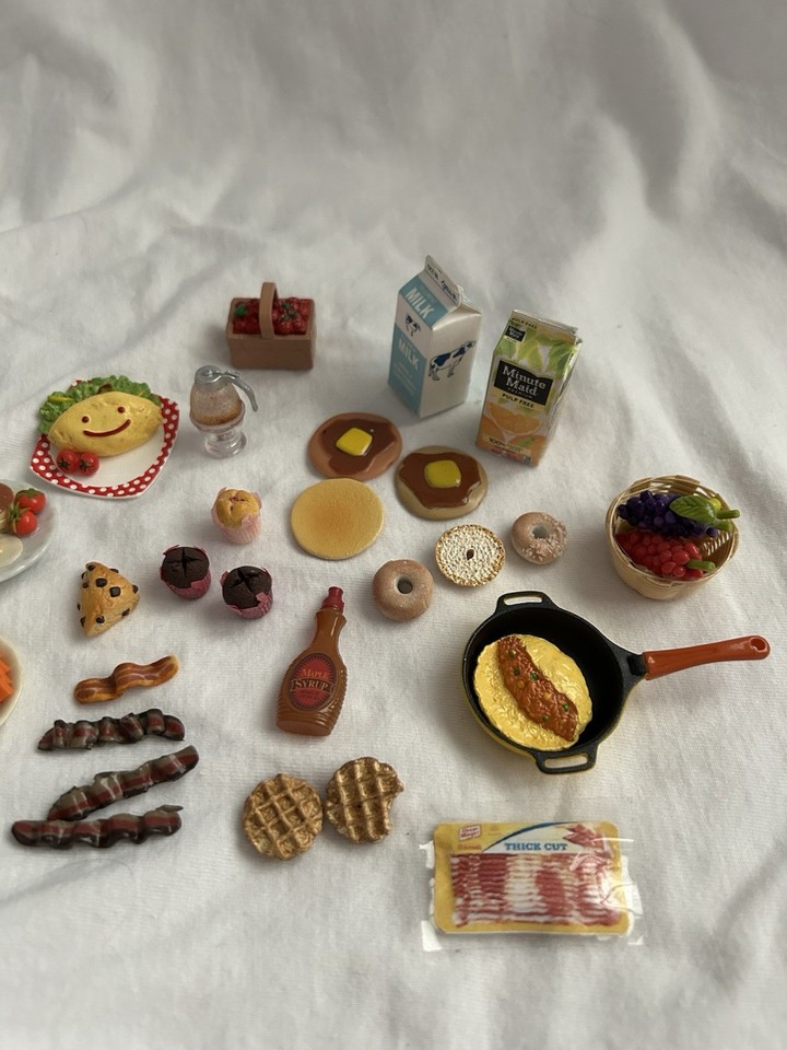 1/6 scale food breakfast some Re-ment for diorama miniature Barbie | eBay