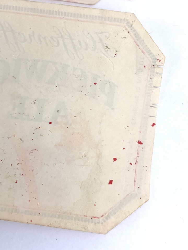 Haffenreffer Pickwick Ale Beer Label Boston Massachusetts With Neckband ...