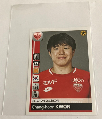 Sticker Cromo n°113 Chang-hoon KWON Dijon DFCO South Korea PANINI FOOT ...