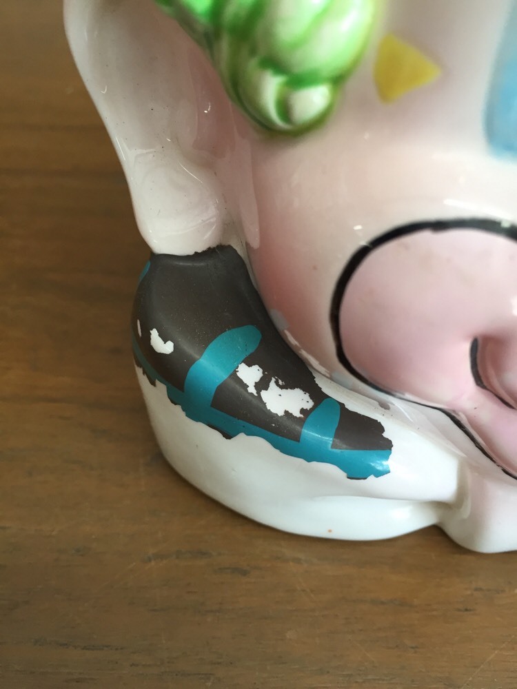 Vintage Rare Hand Painted Clown Flower Pot/Planter | eBay