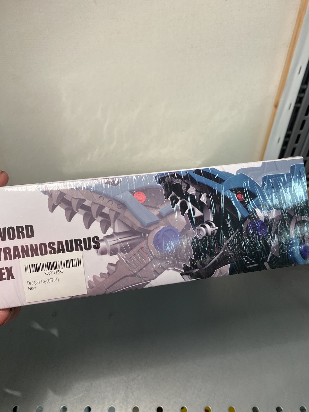 SEALED Sword Tyrannosaurus Rex Demo Version 1172 Armored Plastic Action ...