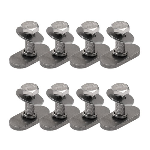 M6 x 20 mm Slot Channel Nuts Hex Bolts Slider Rhino Pioneer Roof Rack ...