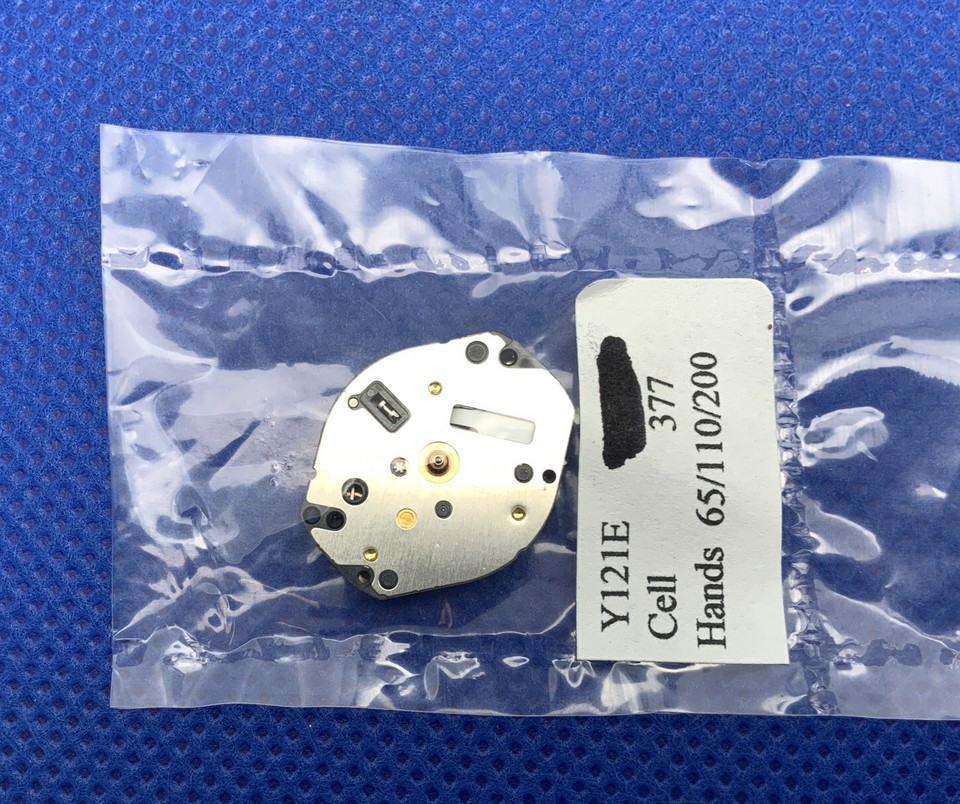 Epson Y121E Low Cannon Pinion Quartz Watch Movement With Stem, NOS | eBay