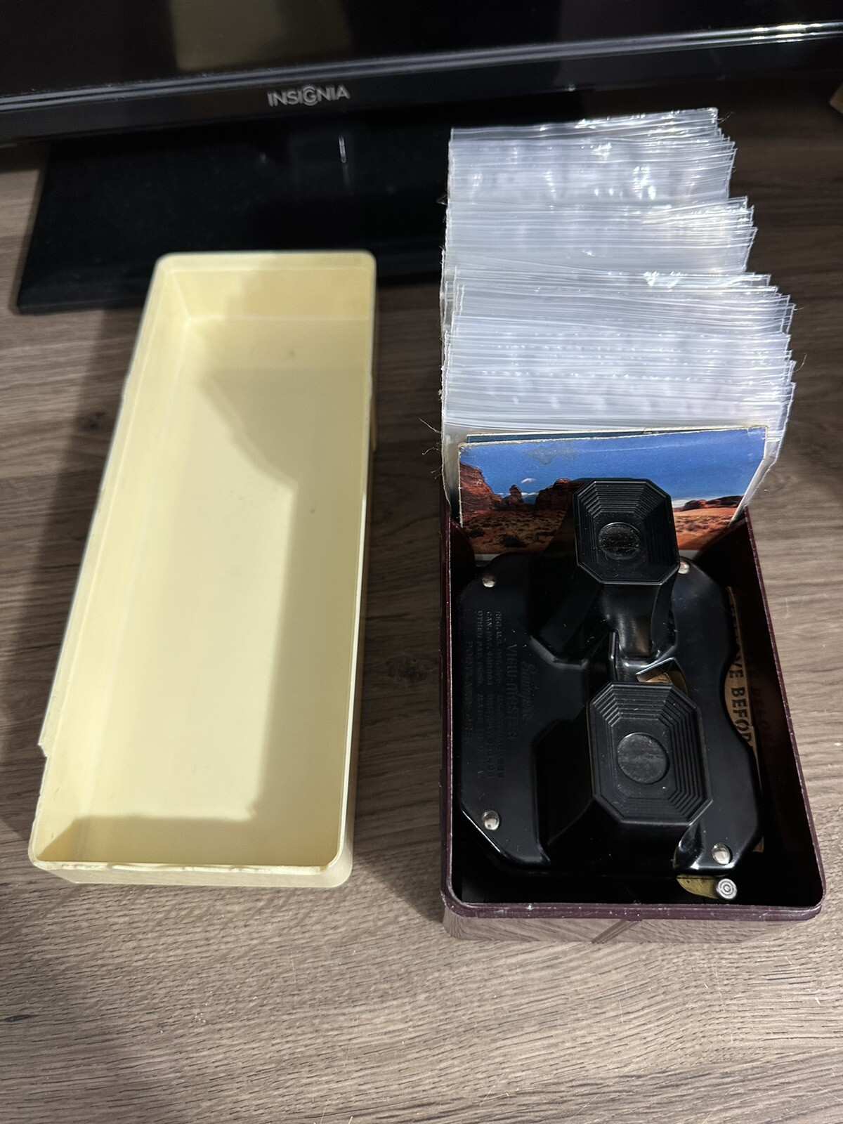 Vintage View-Master Viewer Library Box with 33 Reels 1940s to 1950s ...