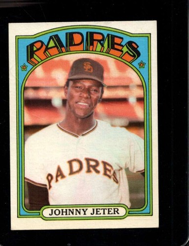 1972 TOPPS #288 JOHNNY JETER EXMT PADRES *X70932 | eBay