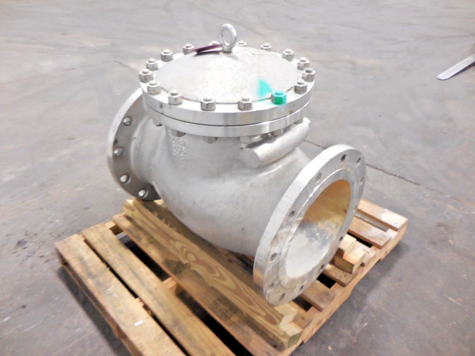 MO-2309, OIC NEWMANS CF8M SW CHECK VALVE. 316 STAINLESS. 14" / 350 MM ...