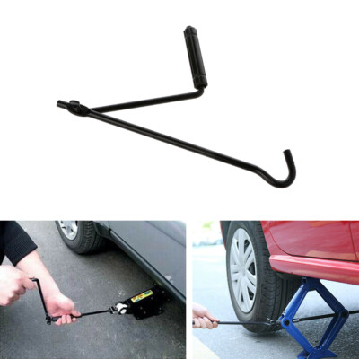 Car Tire Wheel Lug Wrench Scissor Jack Crank Speed Handle Lift Hand ...