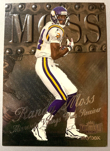 Randy Moss 1999 Metal Universe #131 Minnesota Vikings HOF | eBay