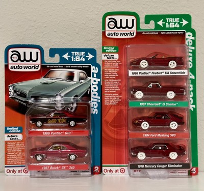 Auto World Target Exclusive 4 Pack and 2 Pack Chases | eBay