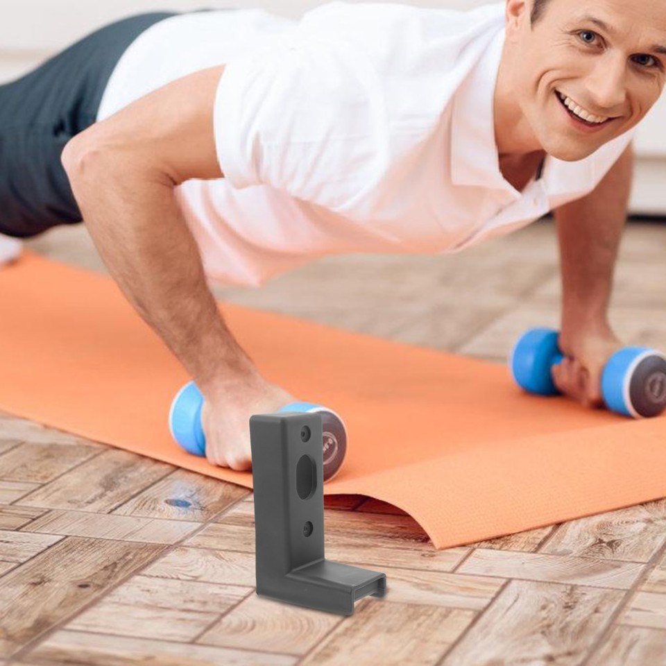 2 Pcs Workout Equipment Storage Wall Mounted Barbell Holder Rack | eBay ...