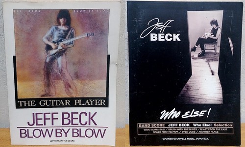 Band Score Jeff Beck / Who Else! Selection + Guitar Score Blow by Blow ...