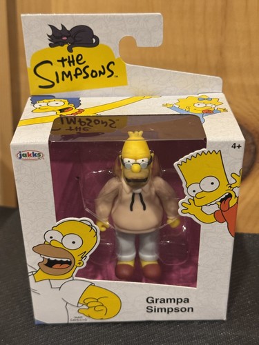 Grampa Simpson - The Simpsons 2.5" Figure Wave 3 by Jakks Pacific RARE ...