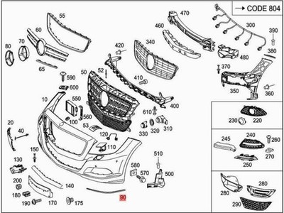 Genuine MERCEDES C218 X218 CLS C218 Trim strip 2188850221 | eBay