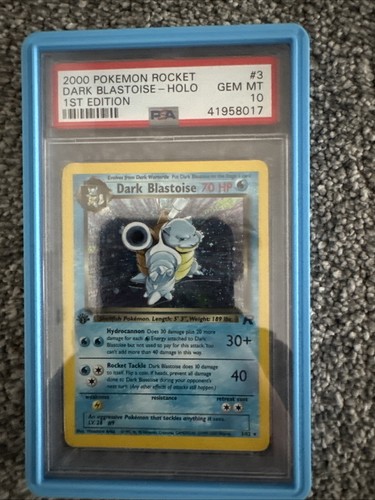 Pokemon TCG - Dark Blastoise 1st Edition - Holo Foil - PSA 10 | eBay UK