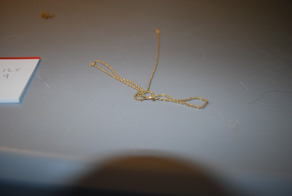 14k Solid Yellow Gold 18 Inch Rope Chain Necklace 4.4grams wear or ...