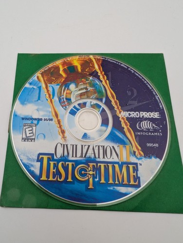 Civilization II: Test of Time WIN 95/98 PC (Micropose/Hasbro ...