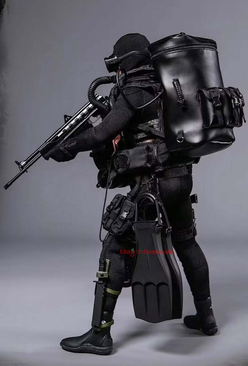 DAMTOY PLA DAM 78073 1/6 Marine Frogman Soldier Action Figure Gift In ...