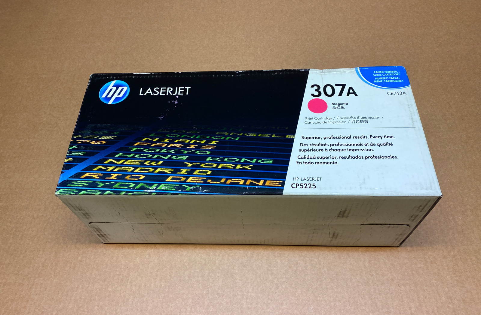 HP Genuine 307A CE743A MAGENTA Toner LJ PRO Colour CP5220 CP5225 7.3K ...