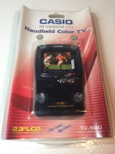 Casio Handheld 2.3" "Color LCD TV for sale online | eBay