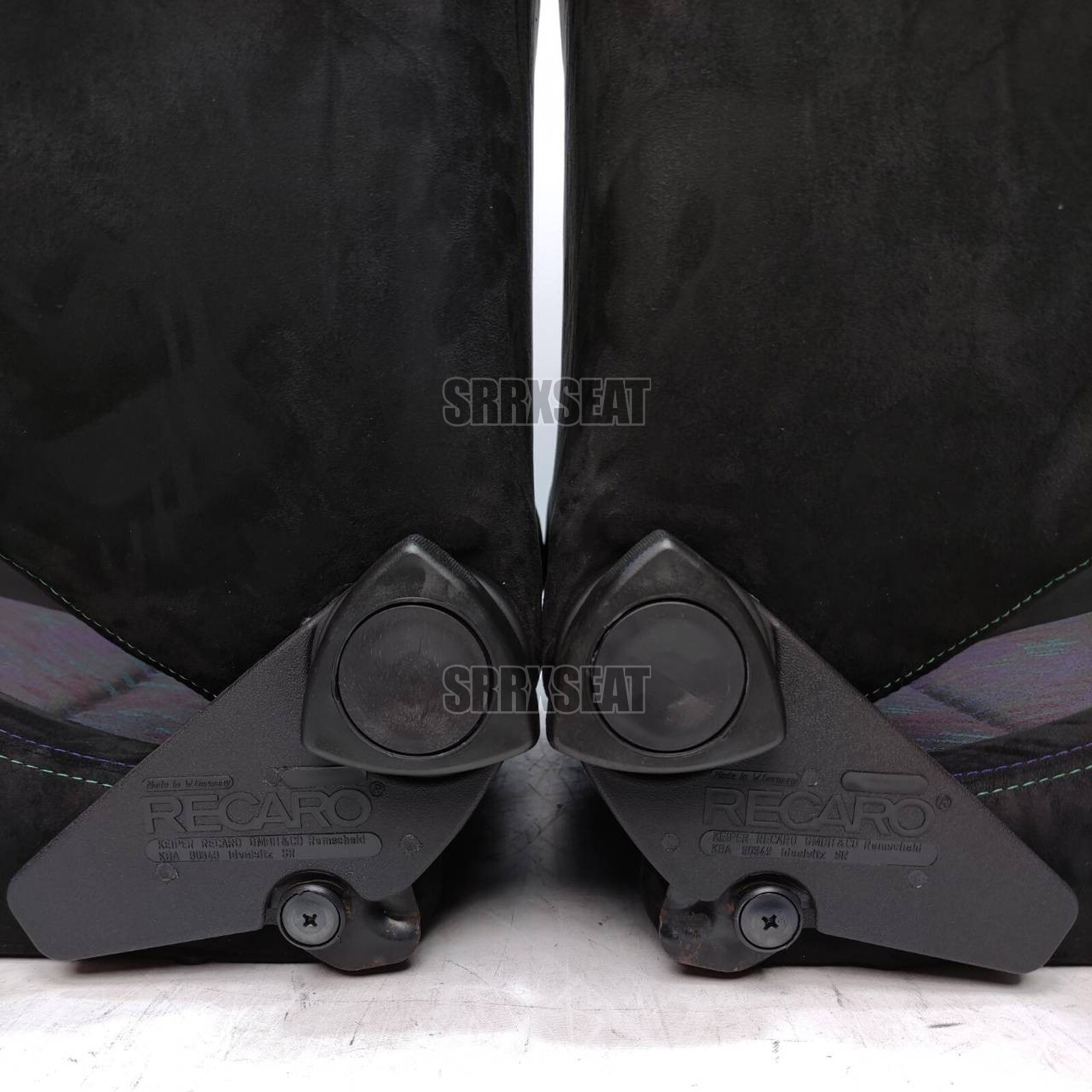 AUTHENTIC Recaro SR3 Trail Passat Front Full Set Seat | Black ...