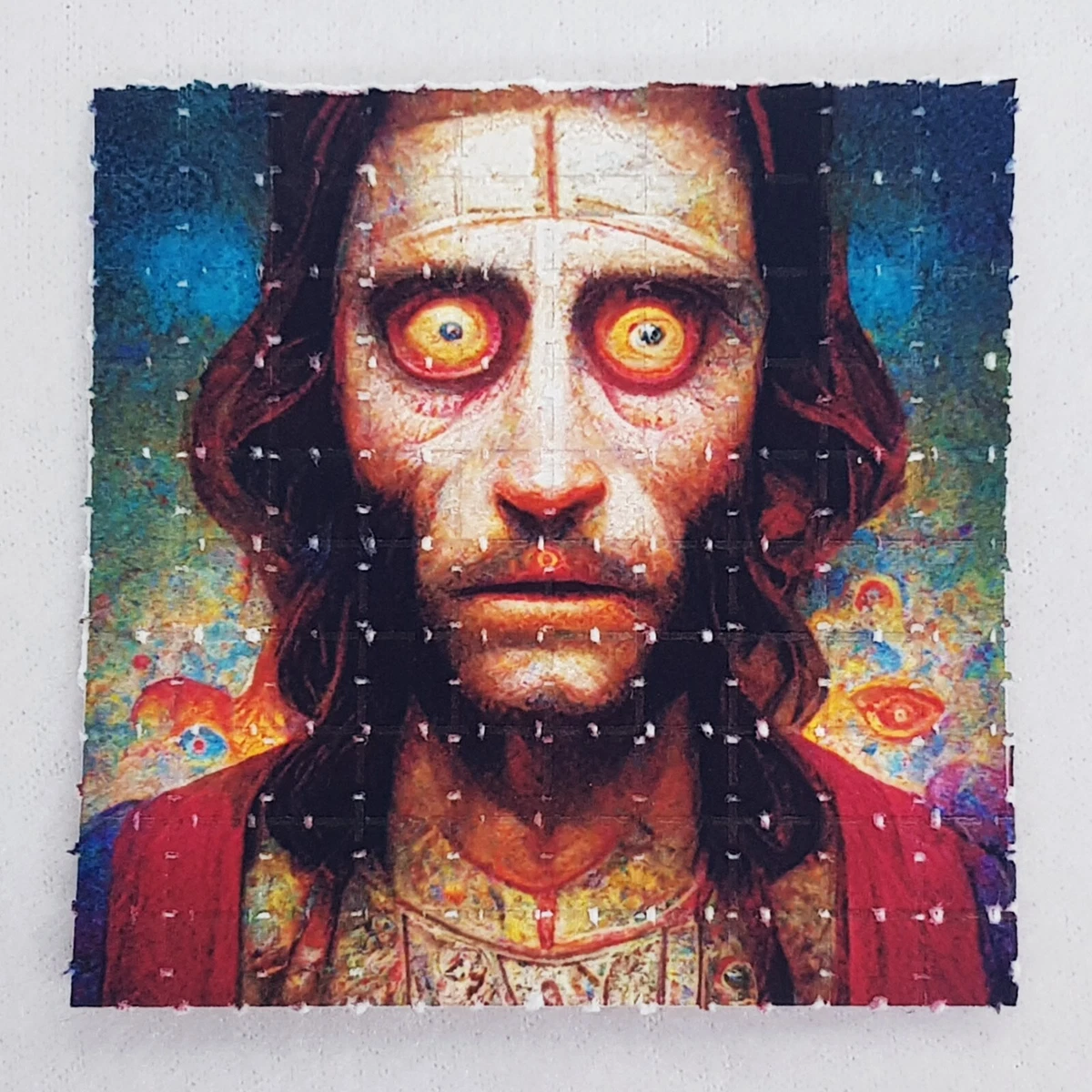 Lsd Blotter Paper Jesus