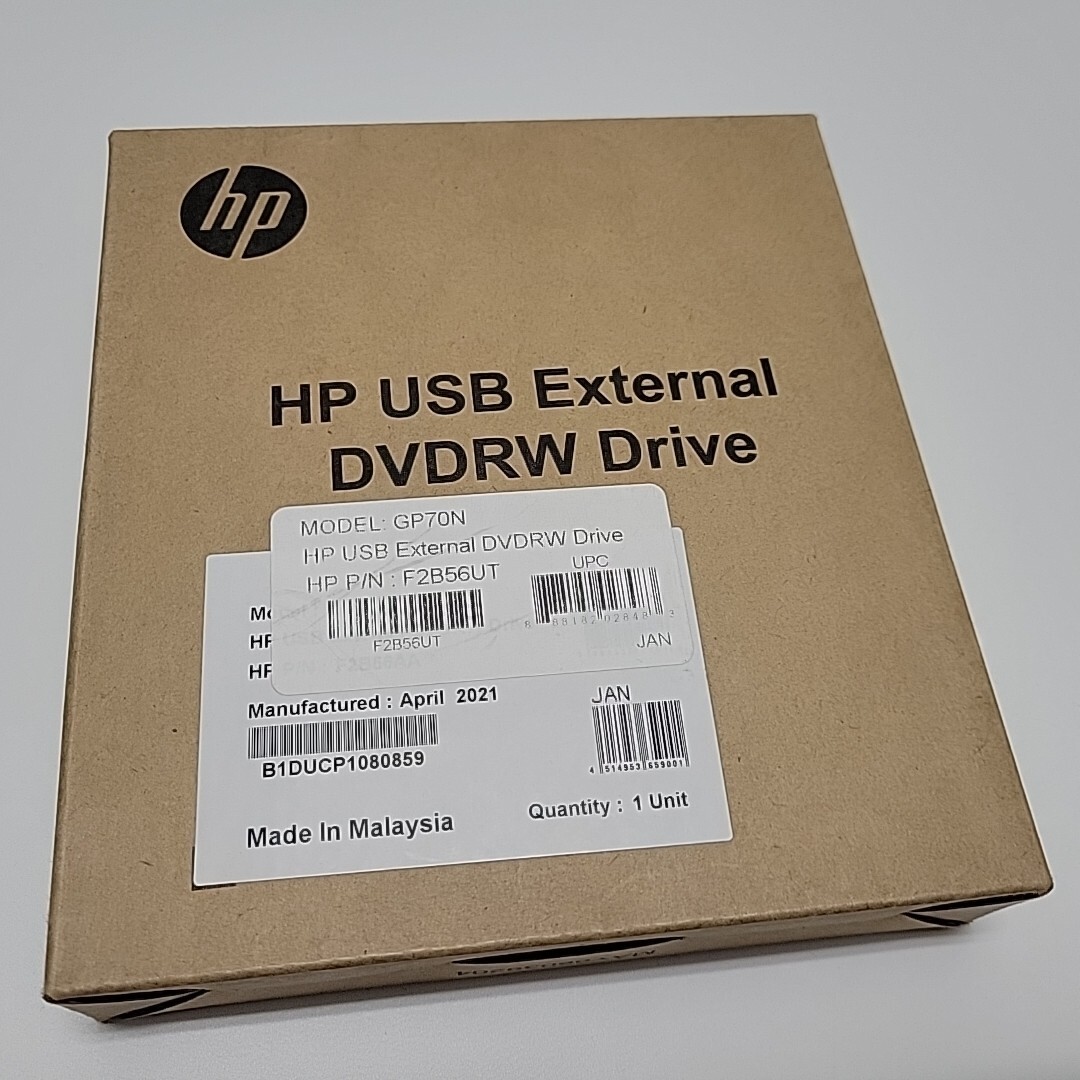LOT OF 5 - HP USB GP70N External DVDRW Drive - BRAND NEW IN BOX - FACTORY SEALED | eBay