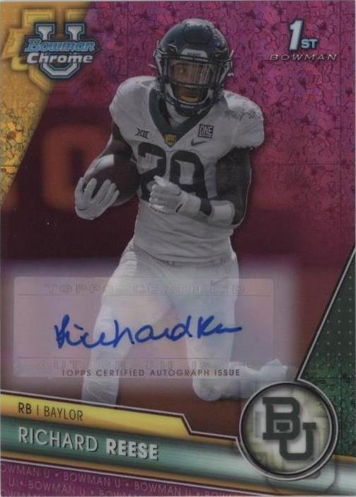 2023 Bowman University Chrome - Chrome Prospect Autographs Richard ...