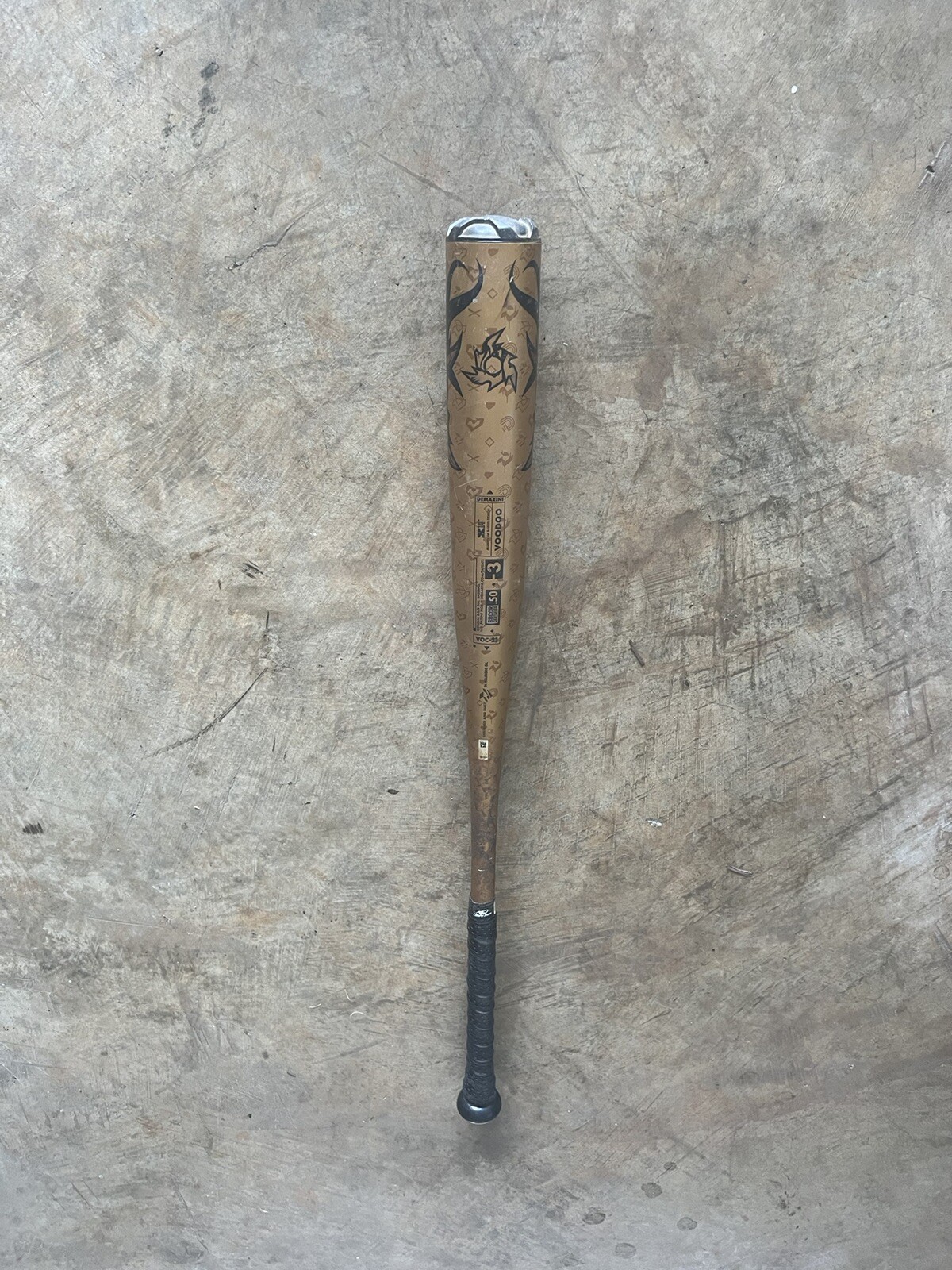 DeMarini DeMarini Voodoo One Gold BBCOR Baseball Bat - Gold ...