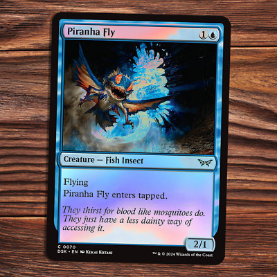 Piranha Fly - FOIL - Duskmourn - Magic the Gathering | eBay