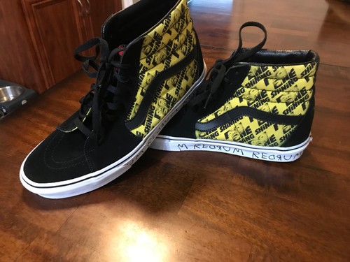 *USED*Vans~OFF THE WALL~The Shining House Of Terror H/T Shoes Redrum ...